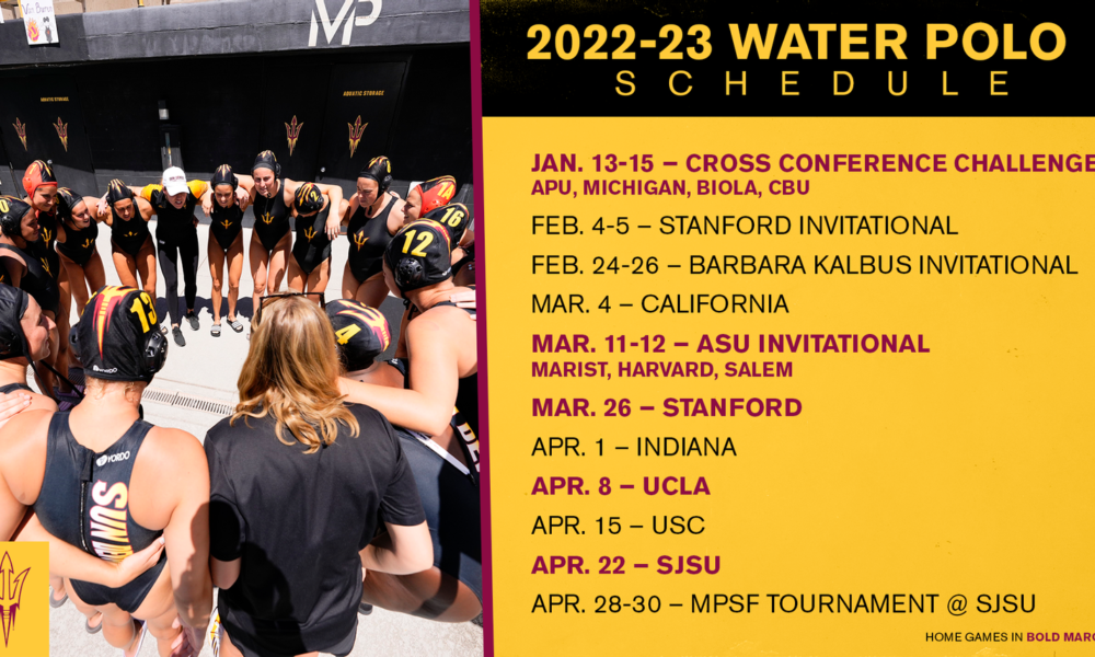 2022-23 Schedule Announced for Water Polo – 520 Sports Talk
